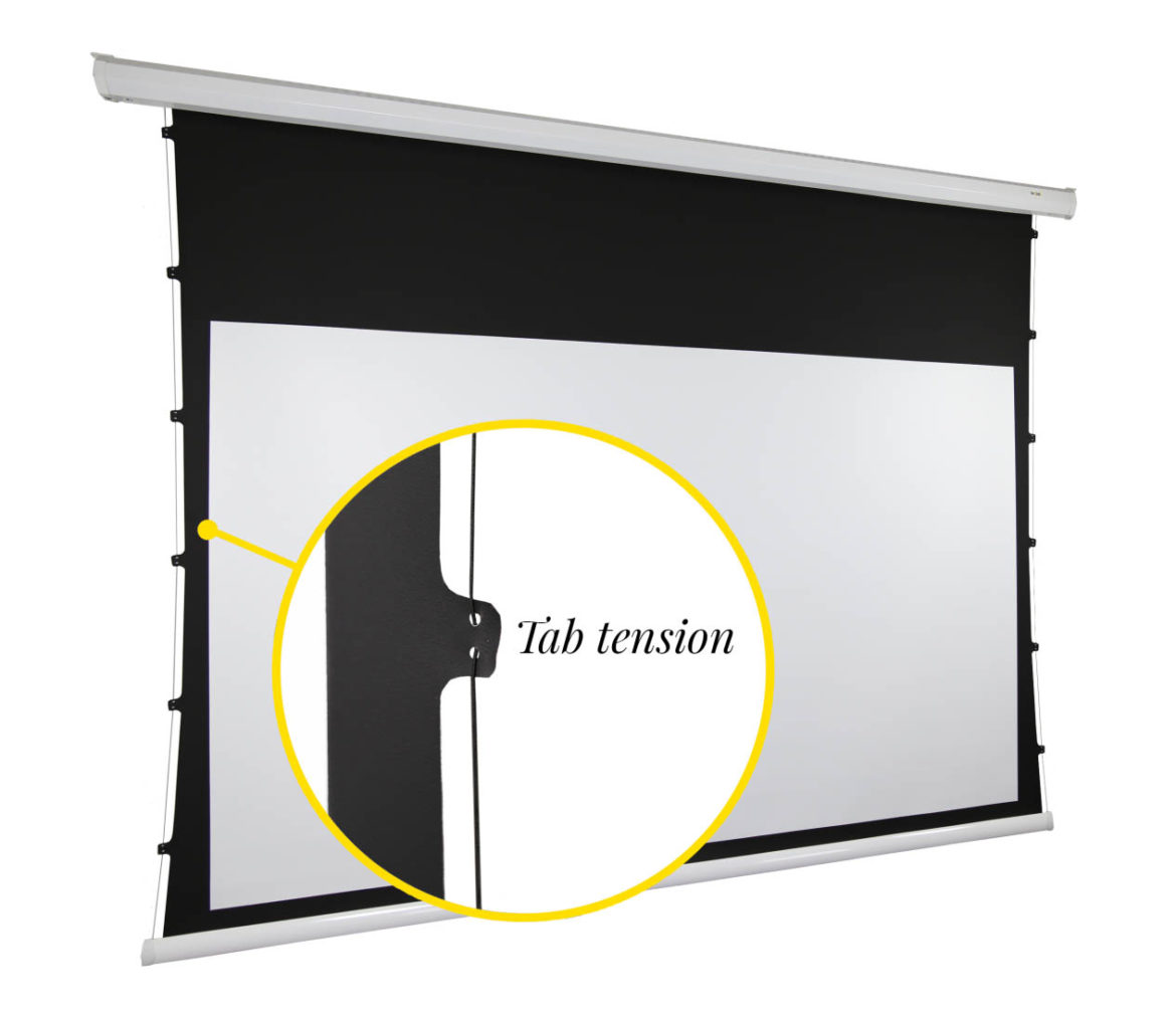 Tab-Tensioned projection screen from Azure Image - Azure Projector Screen