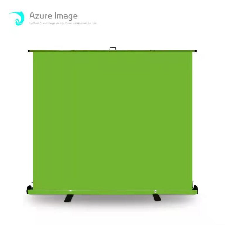 Floor standing - green screen - Azure Projector Screen